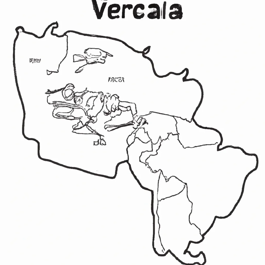 Mapa da Venezuela: Desenhos Para Colorir! [Grátis]