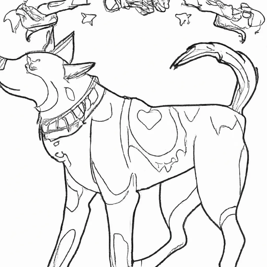 Cão Bravo: Desenhos para Colorir! (Atividades Infantis)