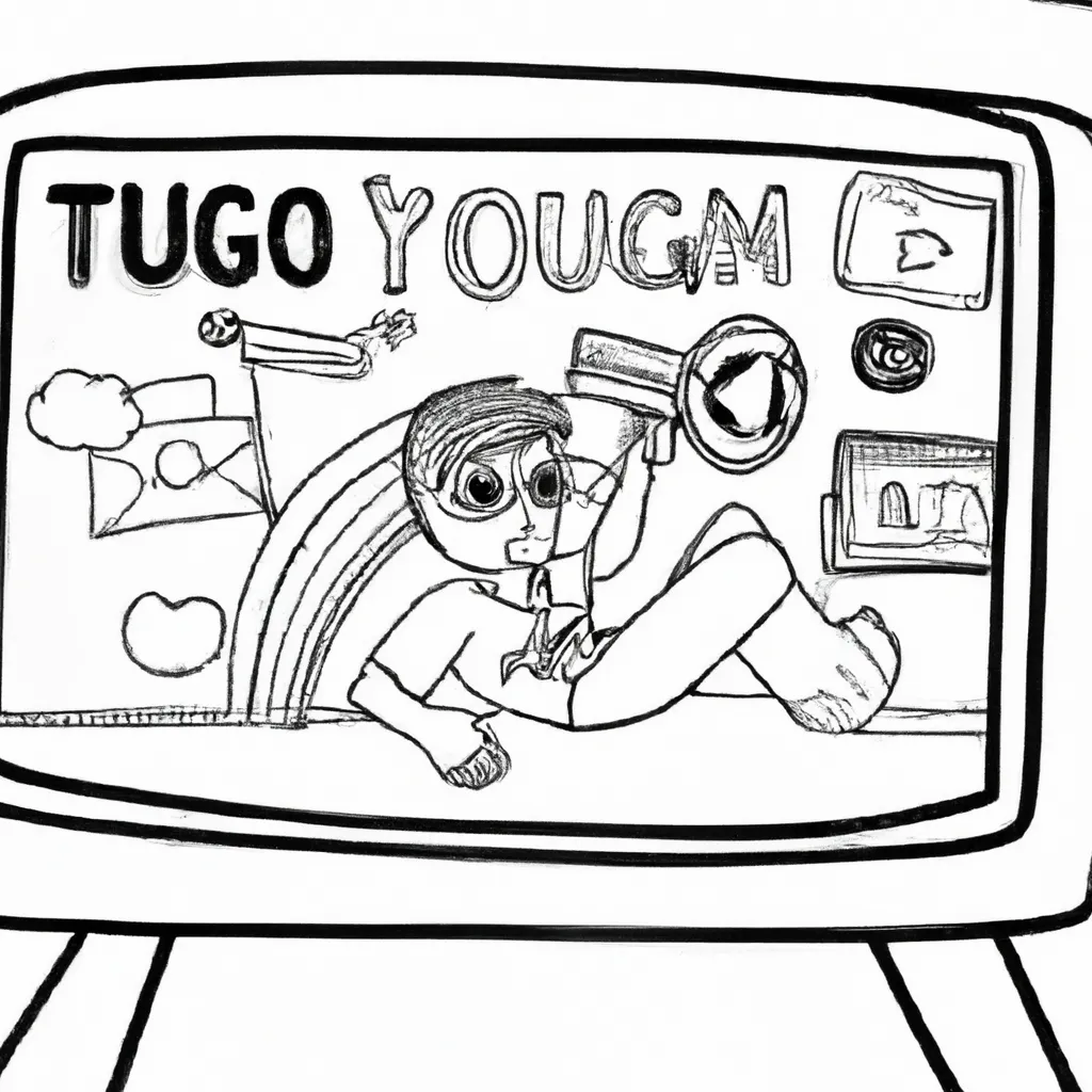 Colorindo com o YouTube! Desenhos Grátis para Imprimir e Pintar