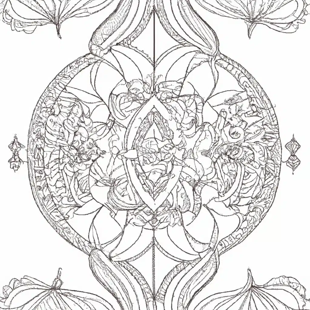 Simetria Colorida: Desenhos para Imprimir e Colorir (Grátis)