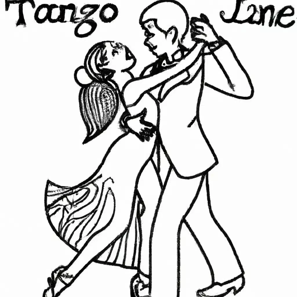 Tango Colorido: Desenhos para Imprimir e Colorir!