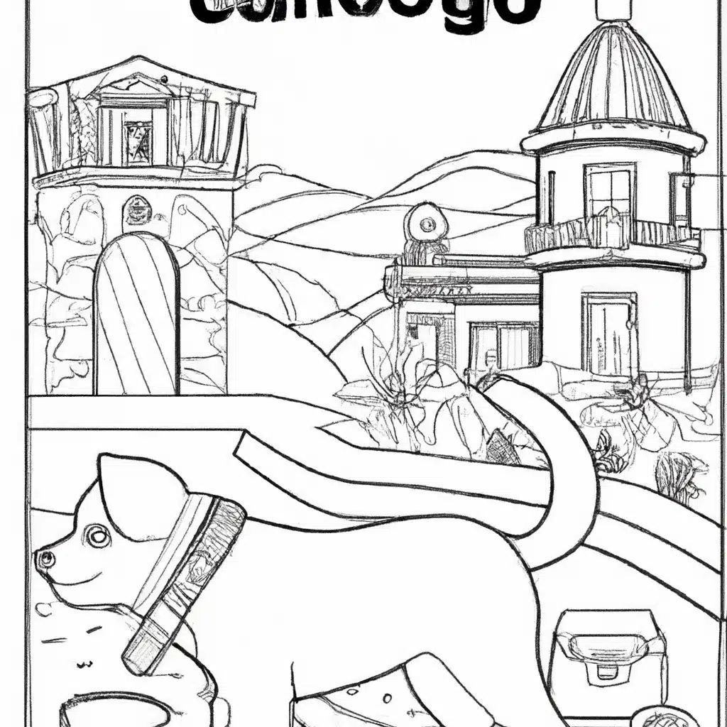 Caninópolis: Desenhos para Imprimir e Colorir (Atividades)