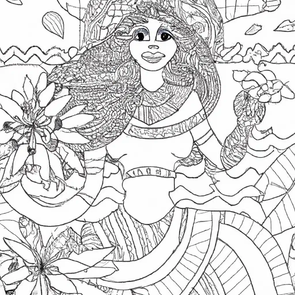 Iemanja para colorir: atividades divertidas para crianças