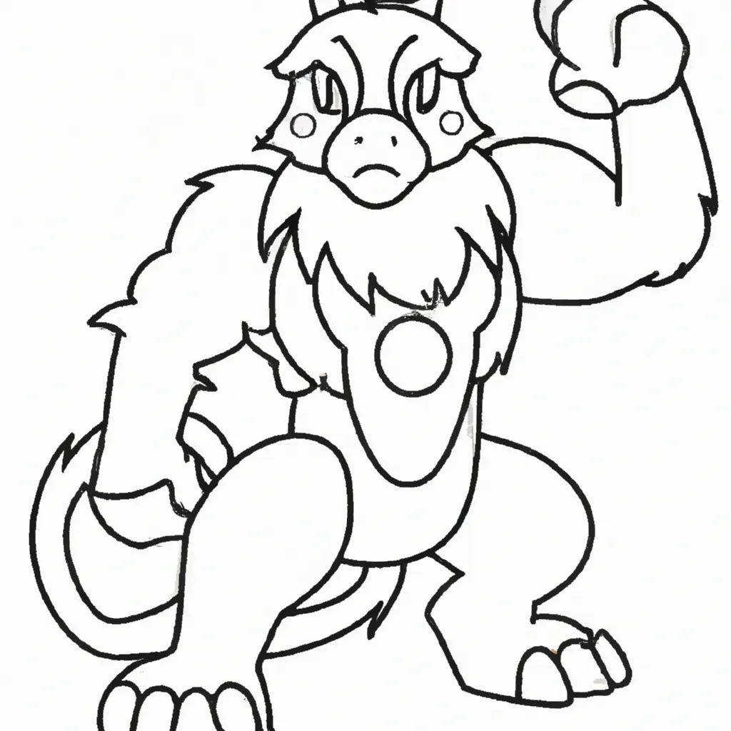 Habilidades surpreendentes de Pokemon Primeape na batalha