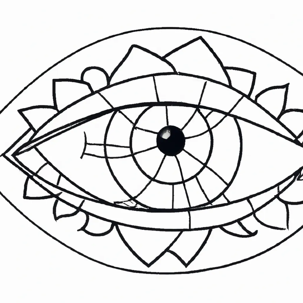 Aprenda a Desenhar um Olho Realista: Imprima e Colora!