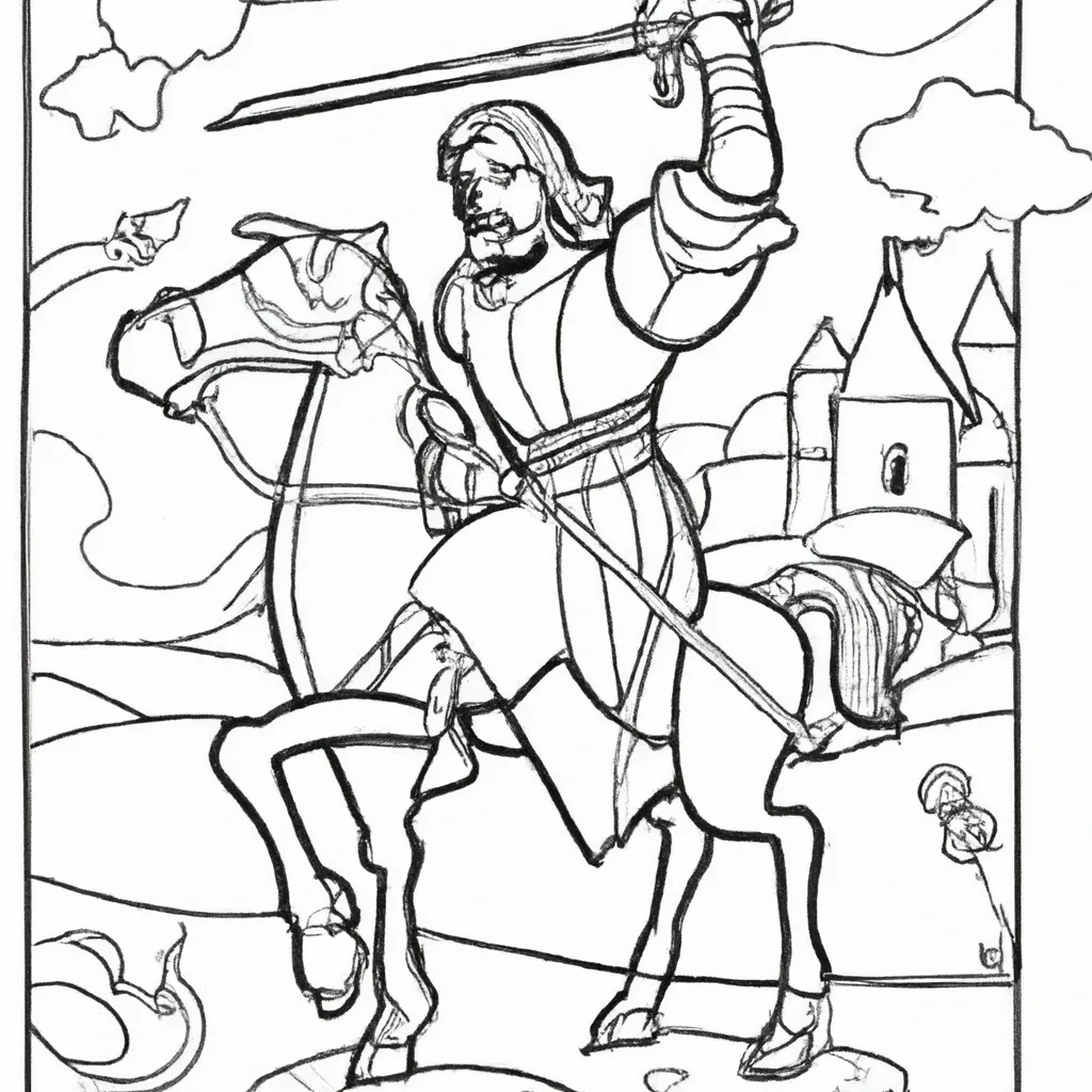 10 Incríveis Desenhos de Quixote para Imprimir e Colorir!