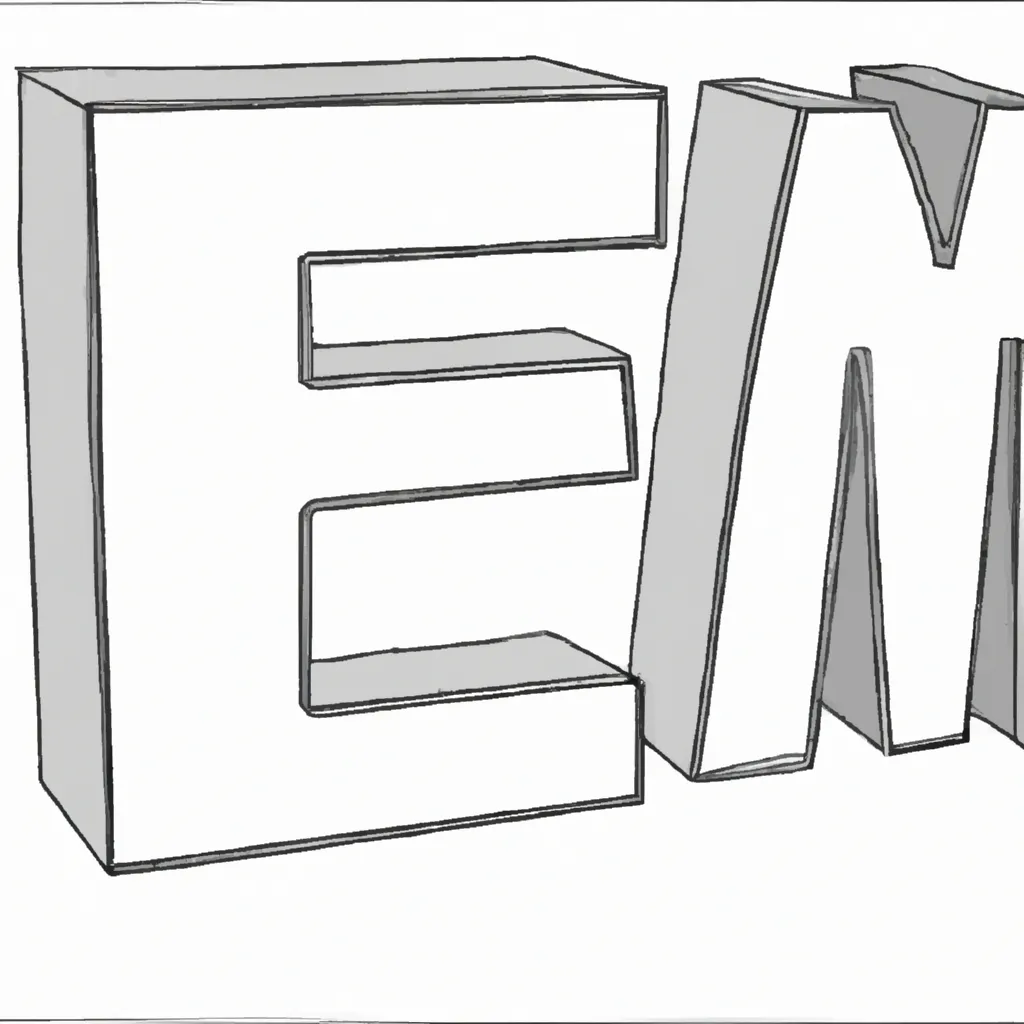 Criatividade com Letras em 3D para Imprimir e Colorir