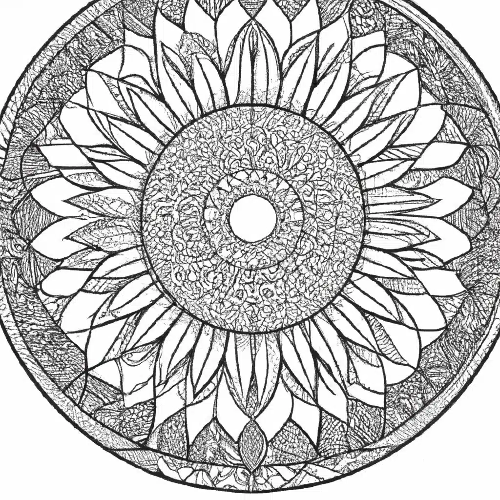 Desenhos GRÁTIS de Mandalas Tibetanas para Imprimir e Colorir/Pintar