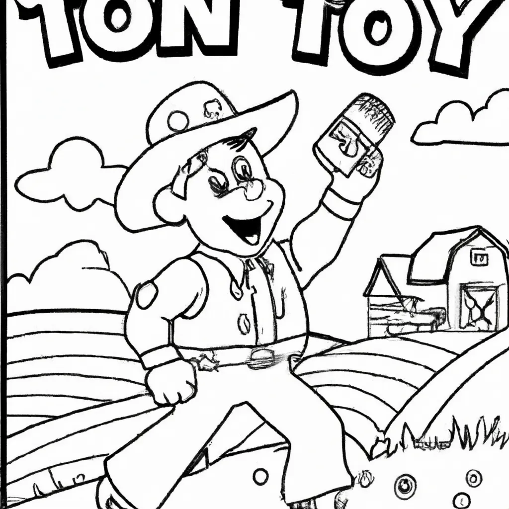 10 Desenhos Incríveis de Tony Country para Imprimir e Colorir