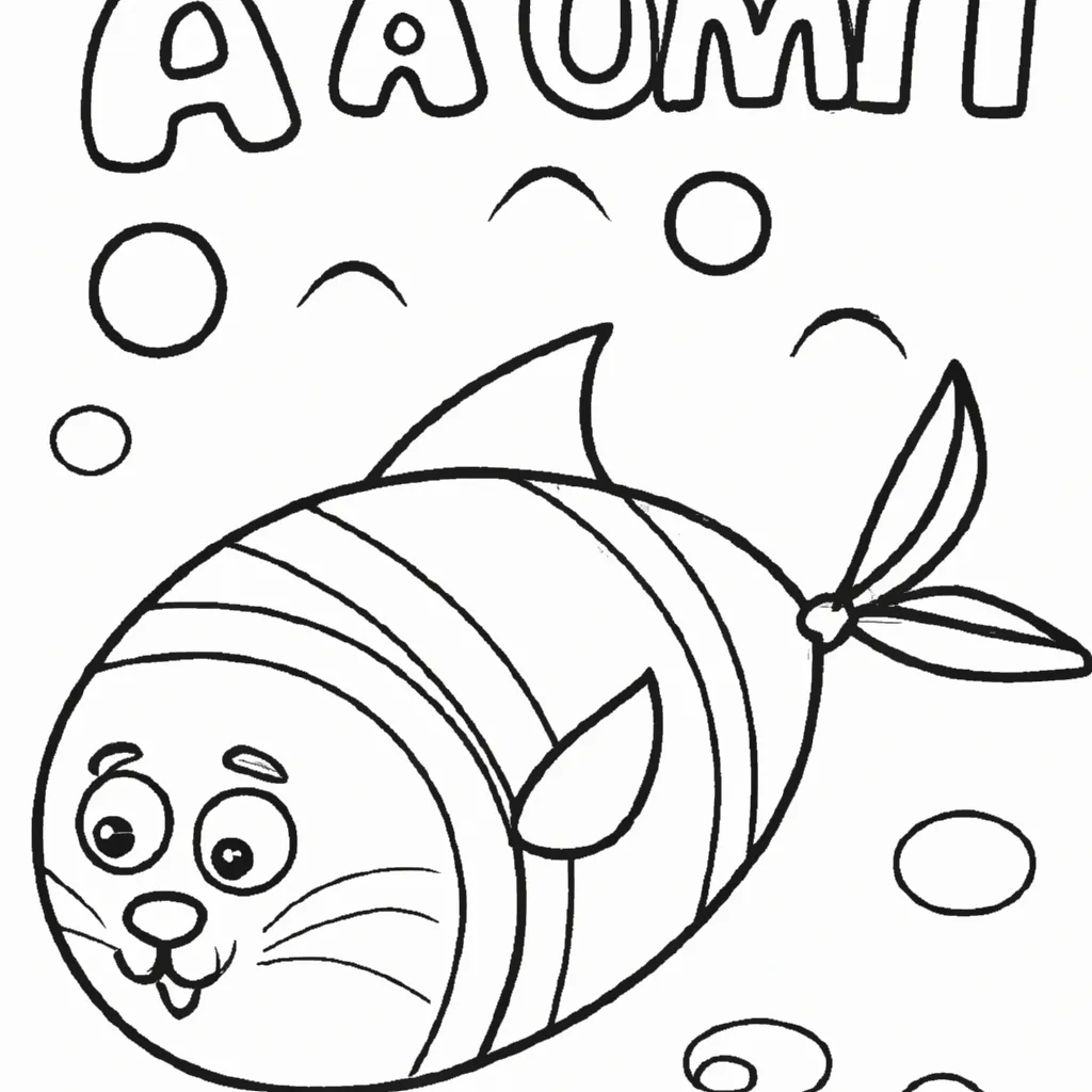 10 Incríveis Desenhos de Atum para Imprimir e Colorir!