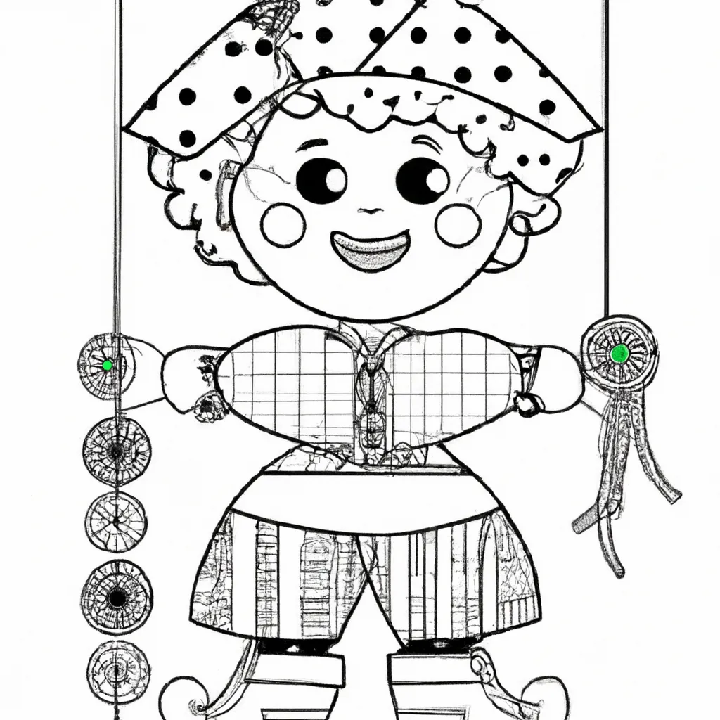 10 Incríveis Desenhos de Boneco de Olinda para Imprimir e Colorir!