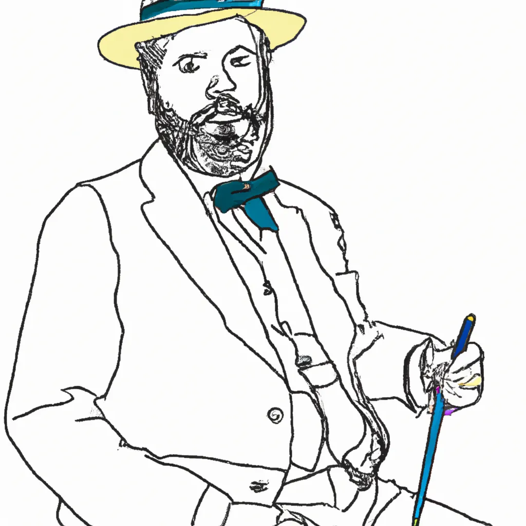 10 Desenhos de Edouard Manet para Imprimir e Colorir