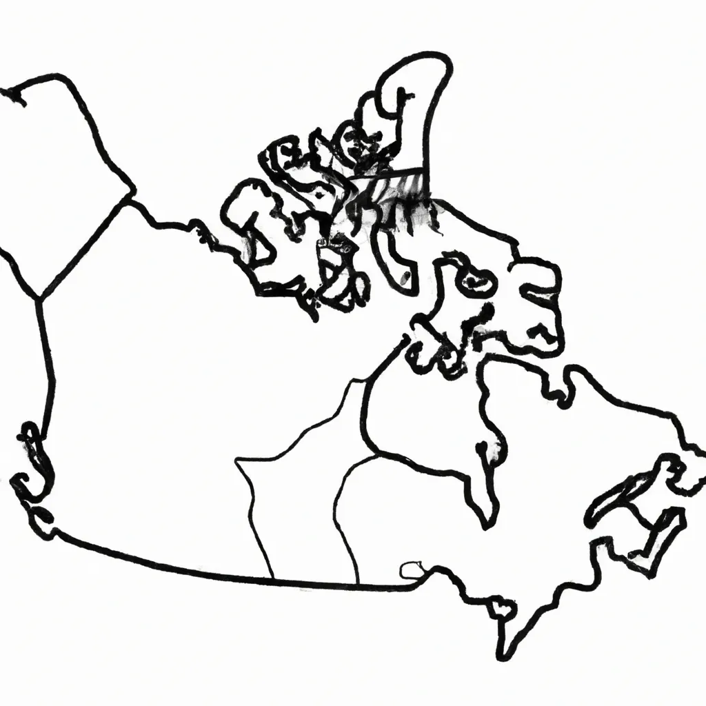 Explore o Canadá com 10 Desenhos para Imprimir e Colorir do Mapa!