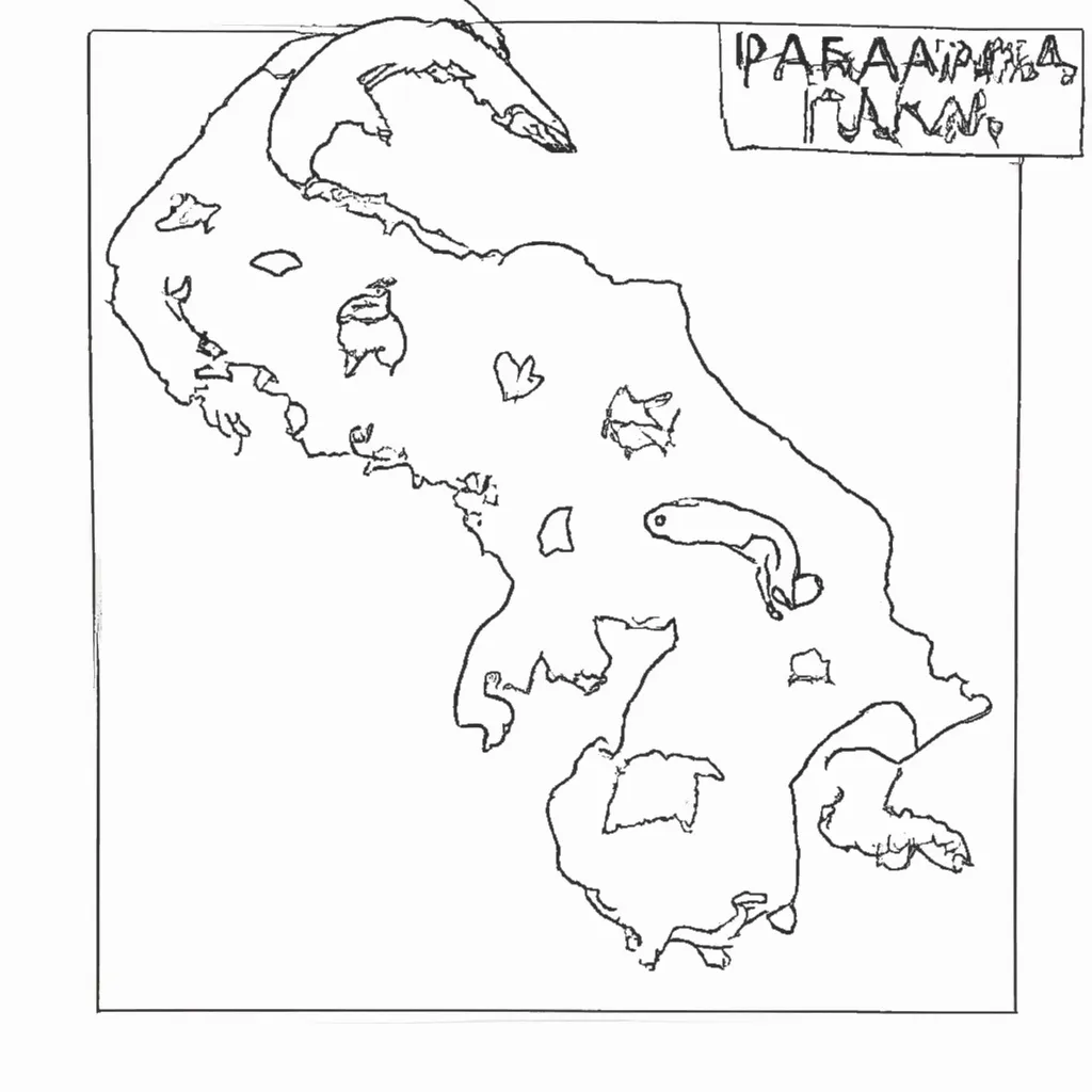10 Desenhos para Imprimir e Colorir do Mapa Panamenho