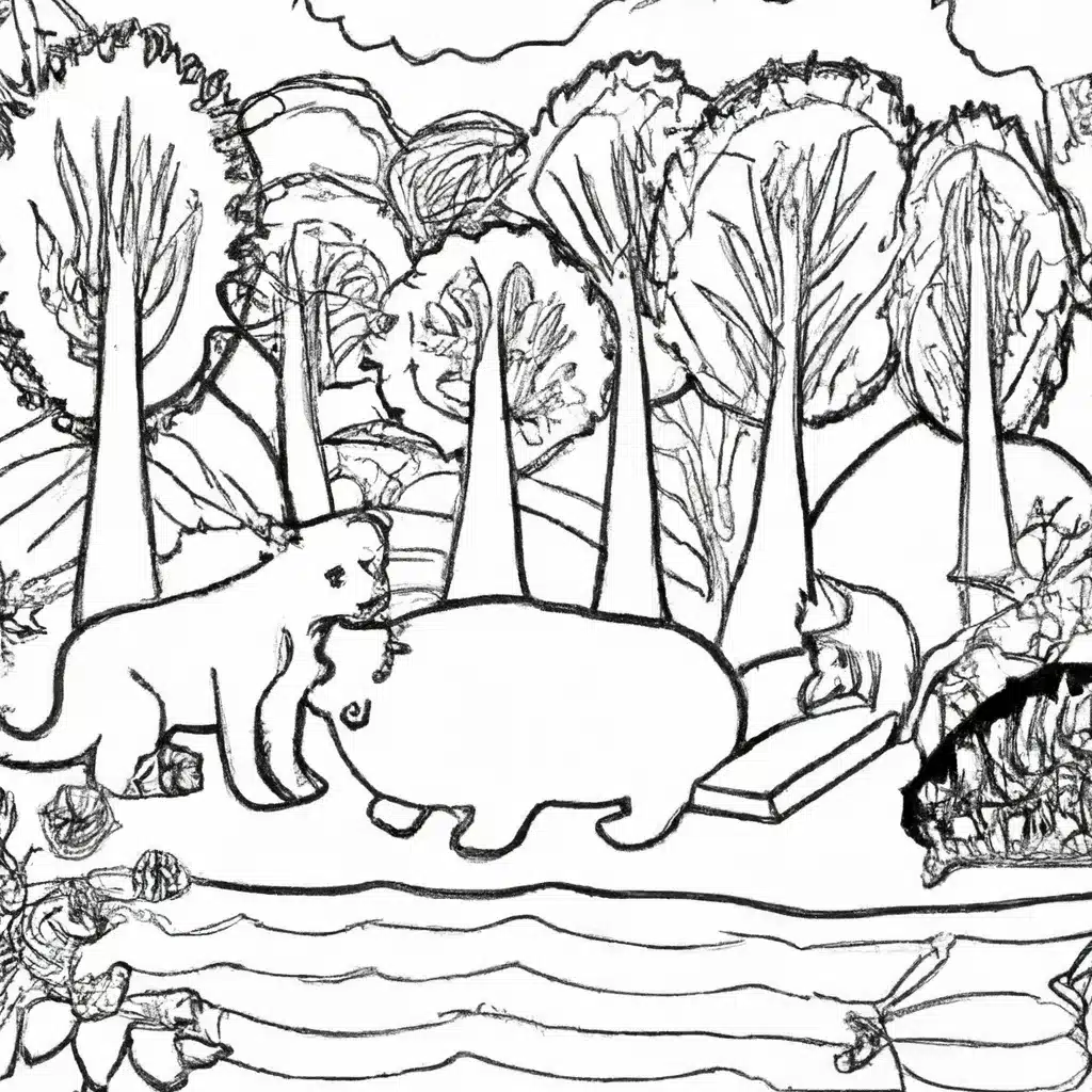 7 Desenhos de Henri Rousseau para Imprimir e Colorir