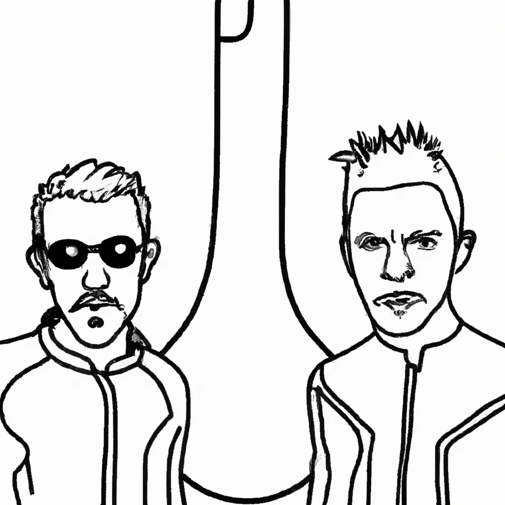 10 Desenhos Incríveis da Banda U2 para Imprimir e Colorir