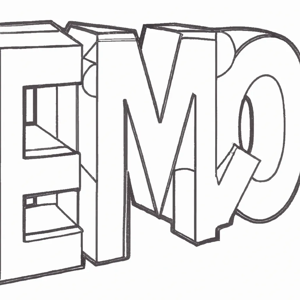 Criatividade com Letras em 3D para Imprimir e Colorir