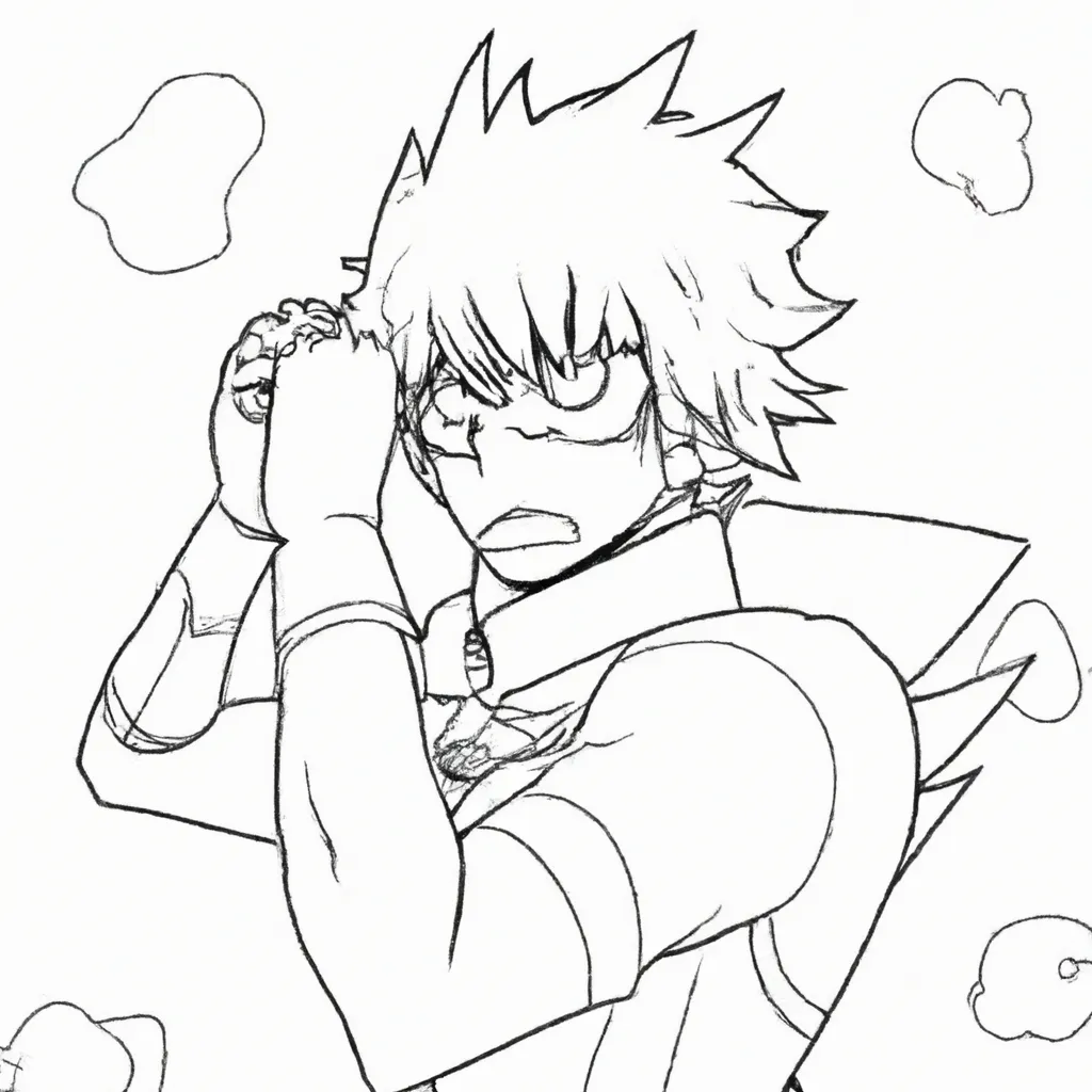 10 Desenhos Incríveis de Todoroki para Imprimir e Colorir
