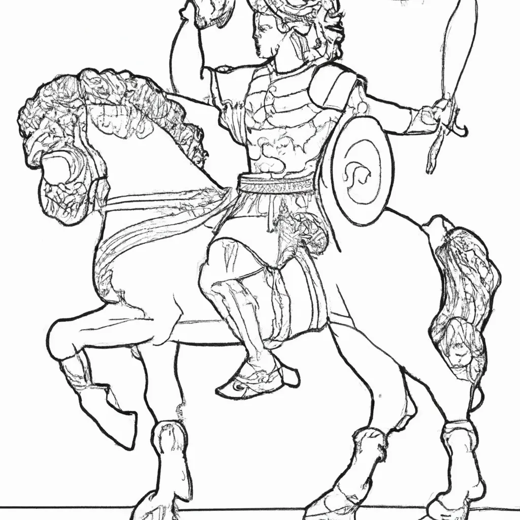 10 Incríveis Desenhos de Apolo para Imprimir e Colorir!