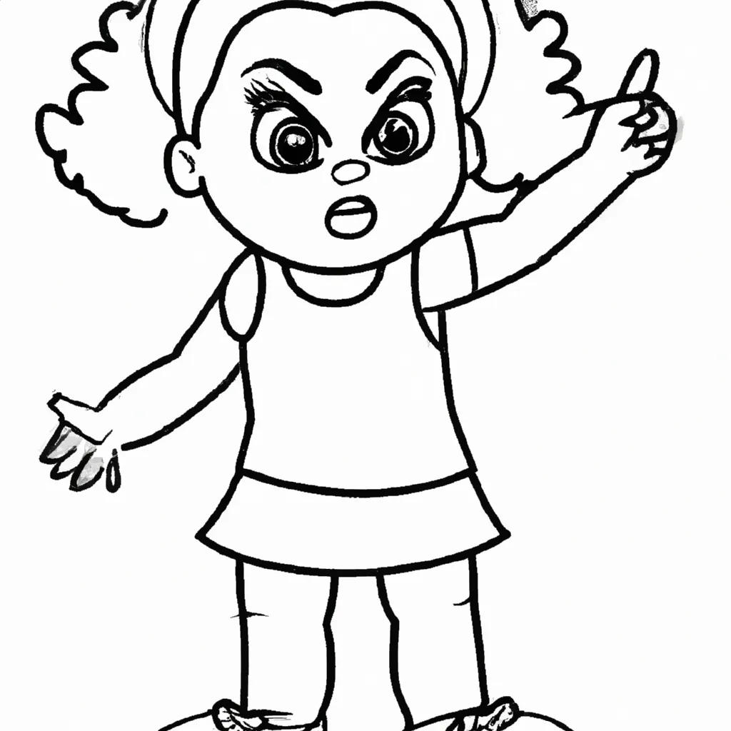 10 Desenhos de Criança Obediente para Imprimir e Colorir.