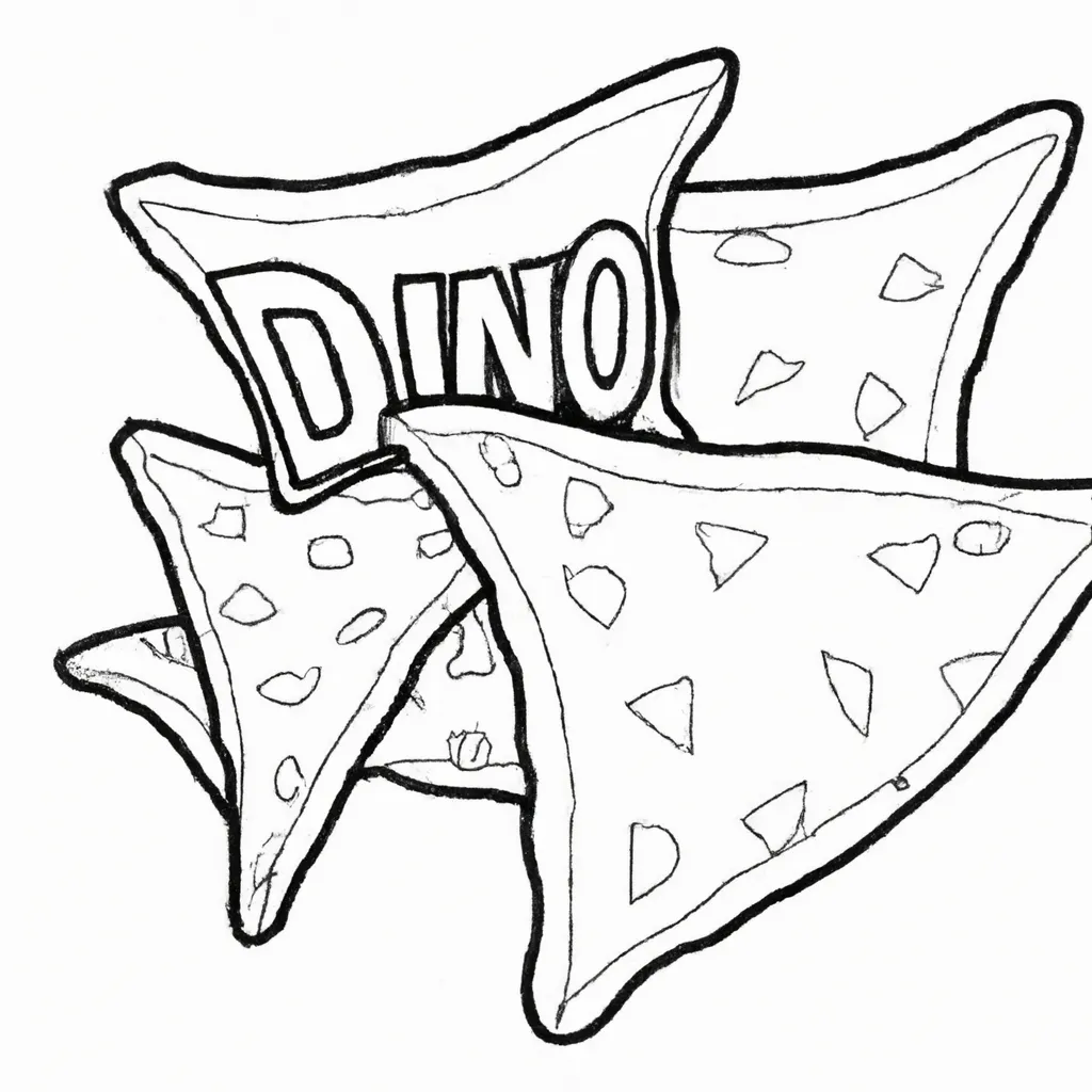 10 Incríveis Desenhos de Doritos para Imprimir e Colorir!