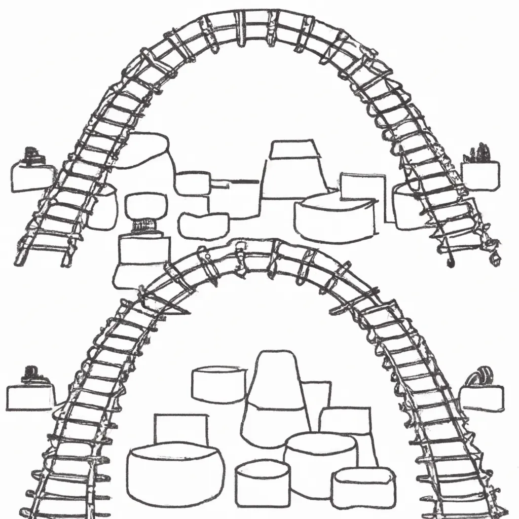 Diversão: Desenhos de Trilho de Trem para Imprimir e Colorir