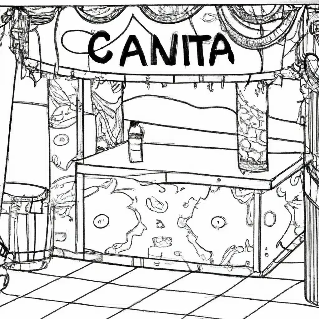 10 Desenhos de Cantina para Imprimir e Colorir.
