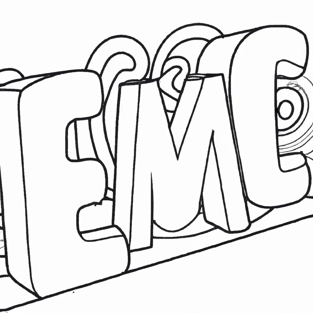 Criatividade com Letras em 3D para Imprimir e Colorir