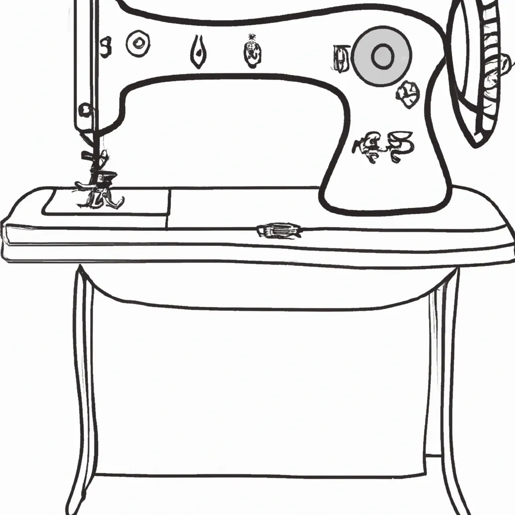 10 Desenhos de Costureira para Imprimir e Colorir