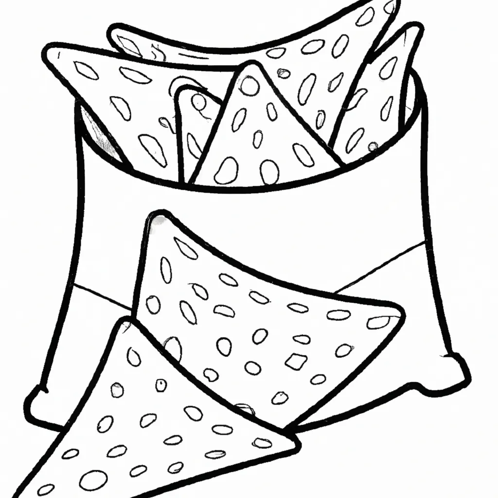 10 Incríveis Desenhos de Doritos para Imprimir e Colorir!