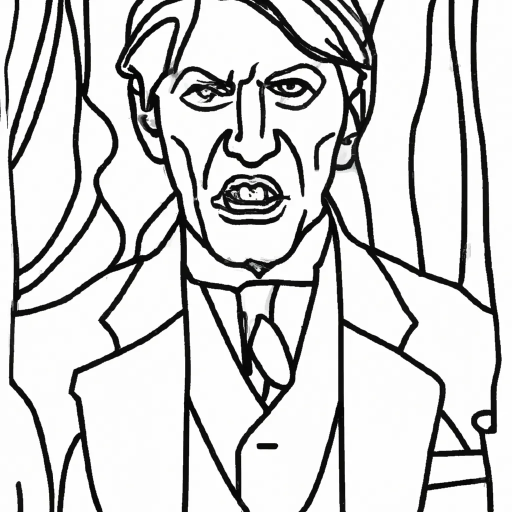 7 Desenhos de Edvard Munch para Imprimir e Colorir