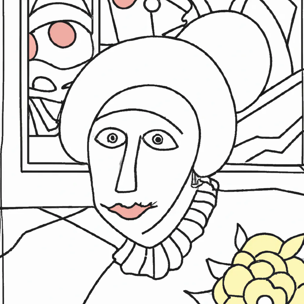 7 Desenhos de Henri Matisse para Imprimir e Colorir