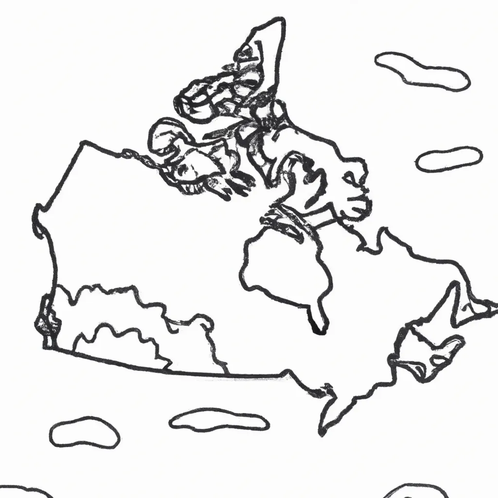 Explore o Canadá com 10 Desenhos para Imprimir e Colorir do Mapa!