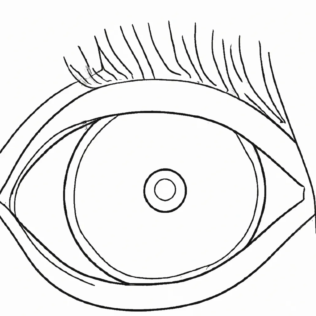 Aprenda a Desenhar um Olho Realista: Imprima e Colora!