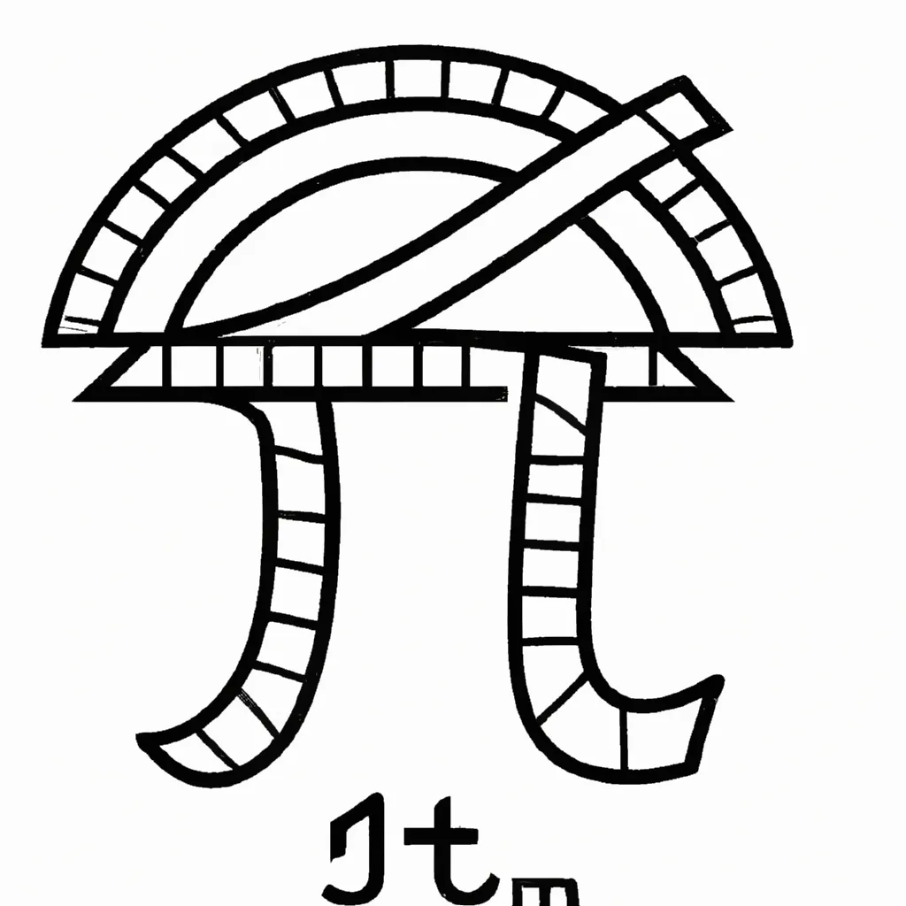 10 Incríveis Desenhos do Símbolo Pi para Imprimir e Colorir