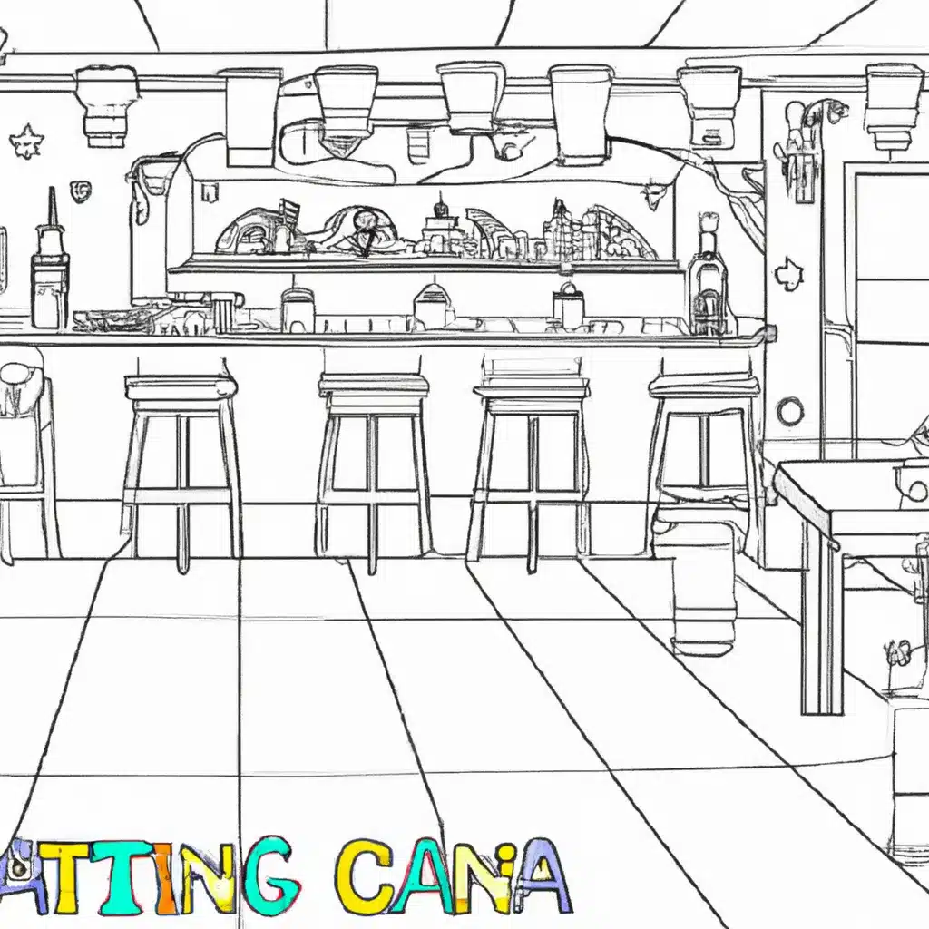 10 Desenhos de Cantina para Imprimir e Colorir.