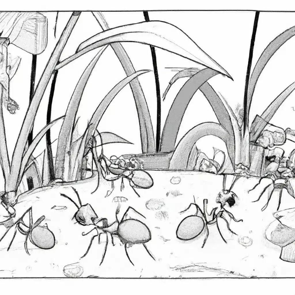 Mundo das Formigas em 3D: Imprimir e Colorir