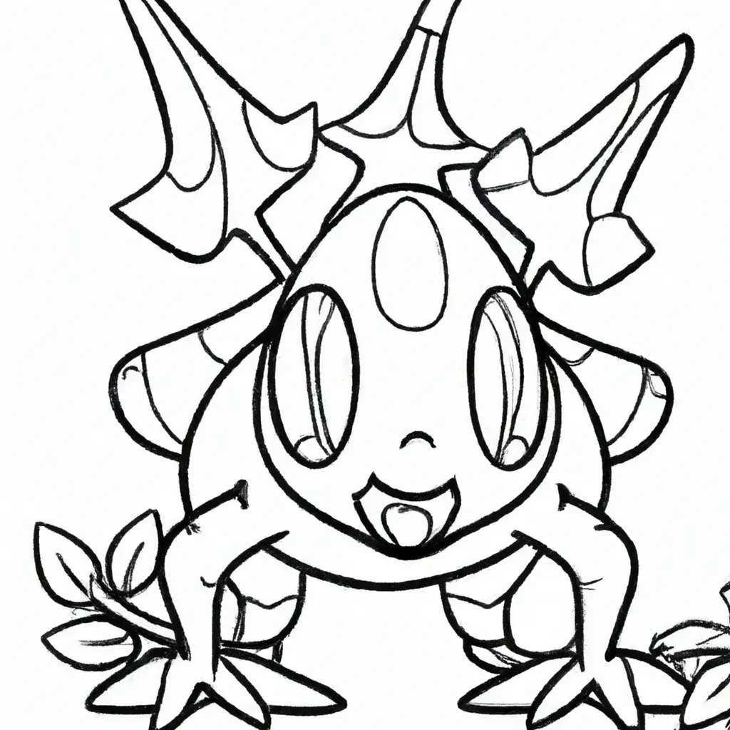 10 Desenhos de Pokémon Trapinch para Imprimir e Colorir