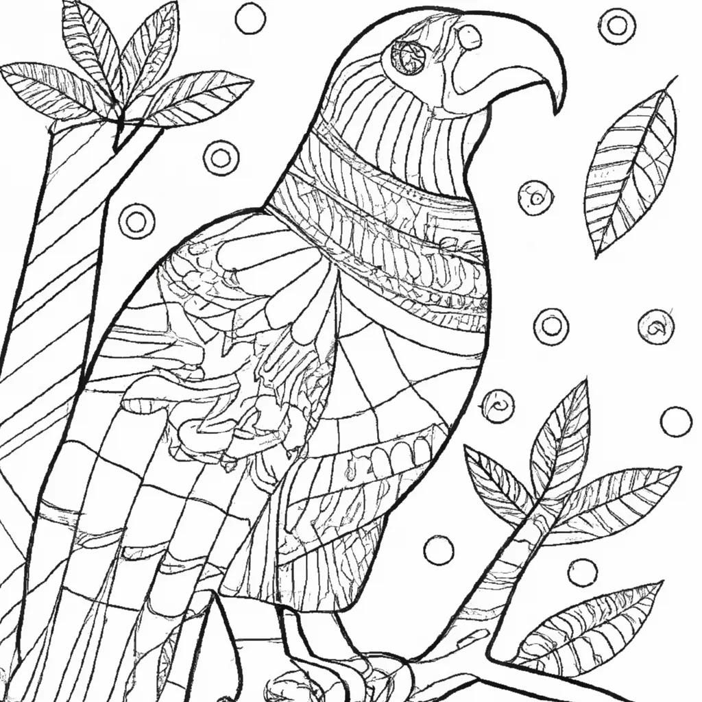 10 Incríveis Desenhos de Carcará para Imprimir e Colorir