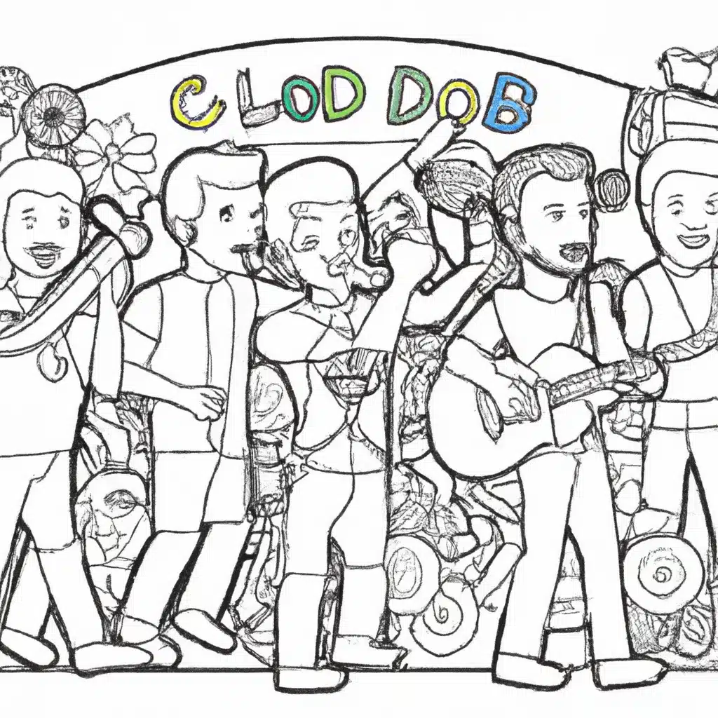 5 Desenhos Incríveis do Coldplay para Imprimir e Colorir!