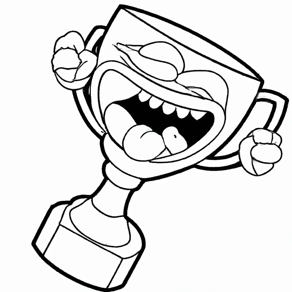 Top 10 Desenhos de Troféus para Imprimir e Colorir