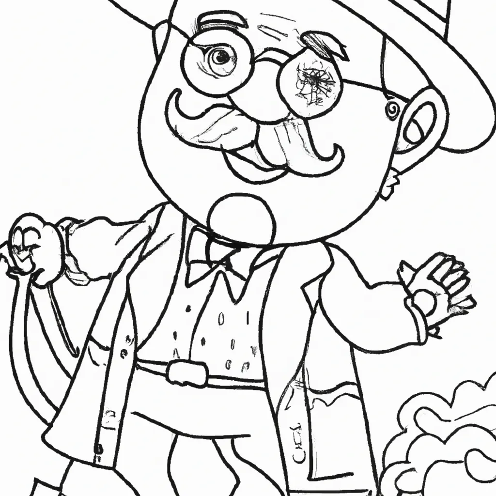 10 Incríveis Desenhos do Titio Avô para Imprimir e Colorir!