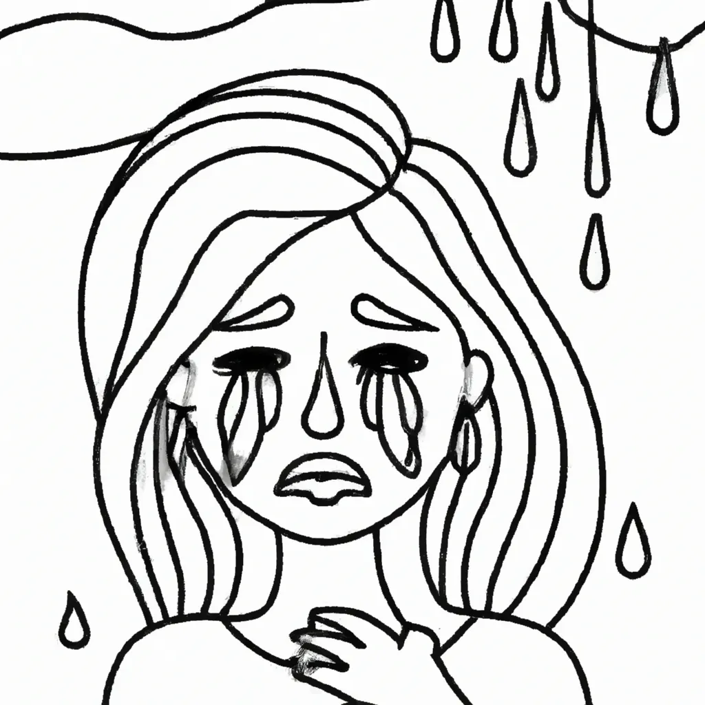 10 Desenhos Tristes e Fáceis para Colorir