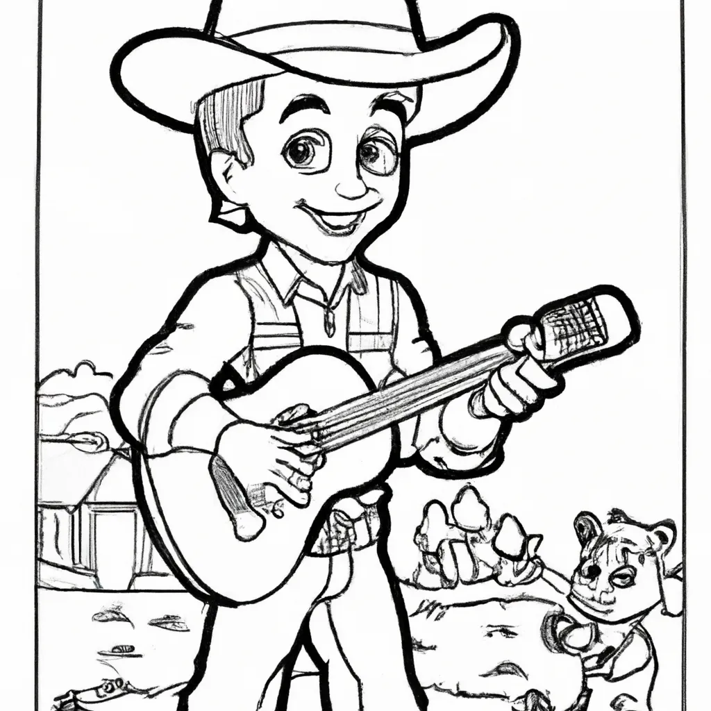 10 Desenhos Incríveis de Tony Country para Imprimir e Colorir