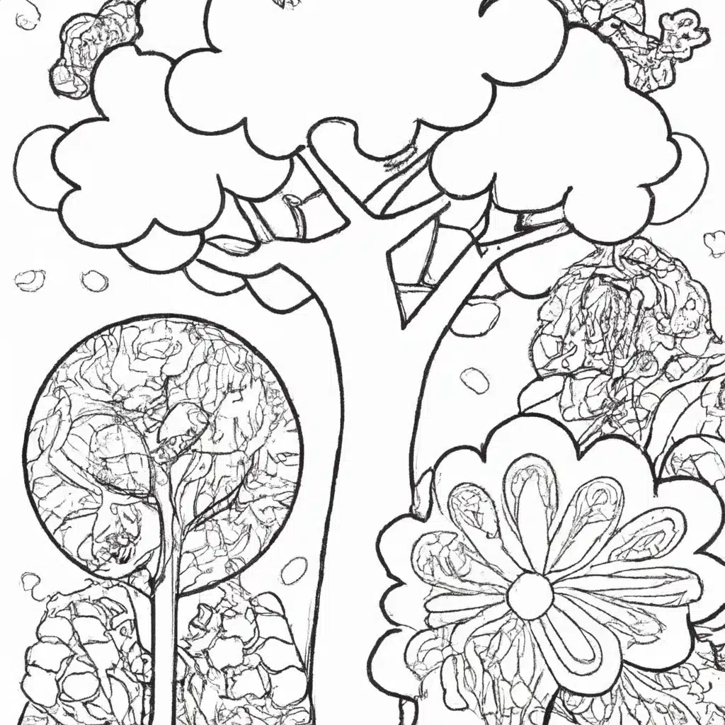 Árvores da Amazônia: Desenhos para Imprimir e Colorir!