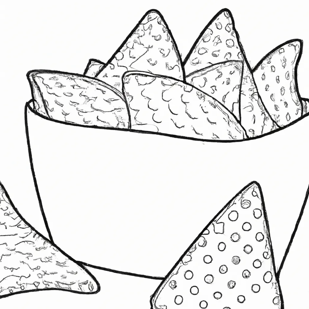 10 Incríveis Desenhos de Doritos para Imprimir e Colorir!