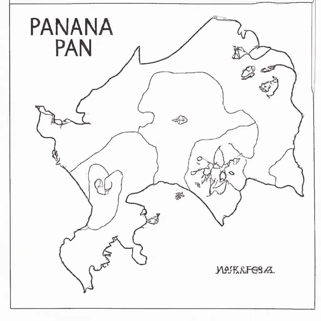 10 Desenhos para Imprimir e Colorir do Mapa Panamenho