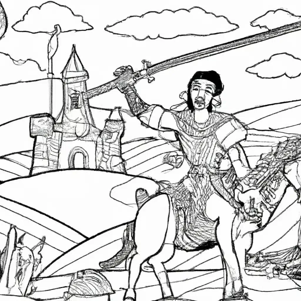 10 Incríveis Desenhos de Quixote para Imprimir e Colorir!