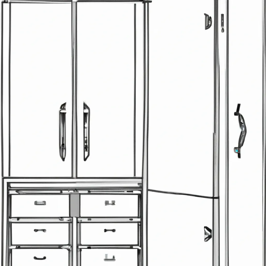 10 Modelos de Armários para Desenhar e Colorir