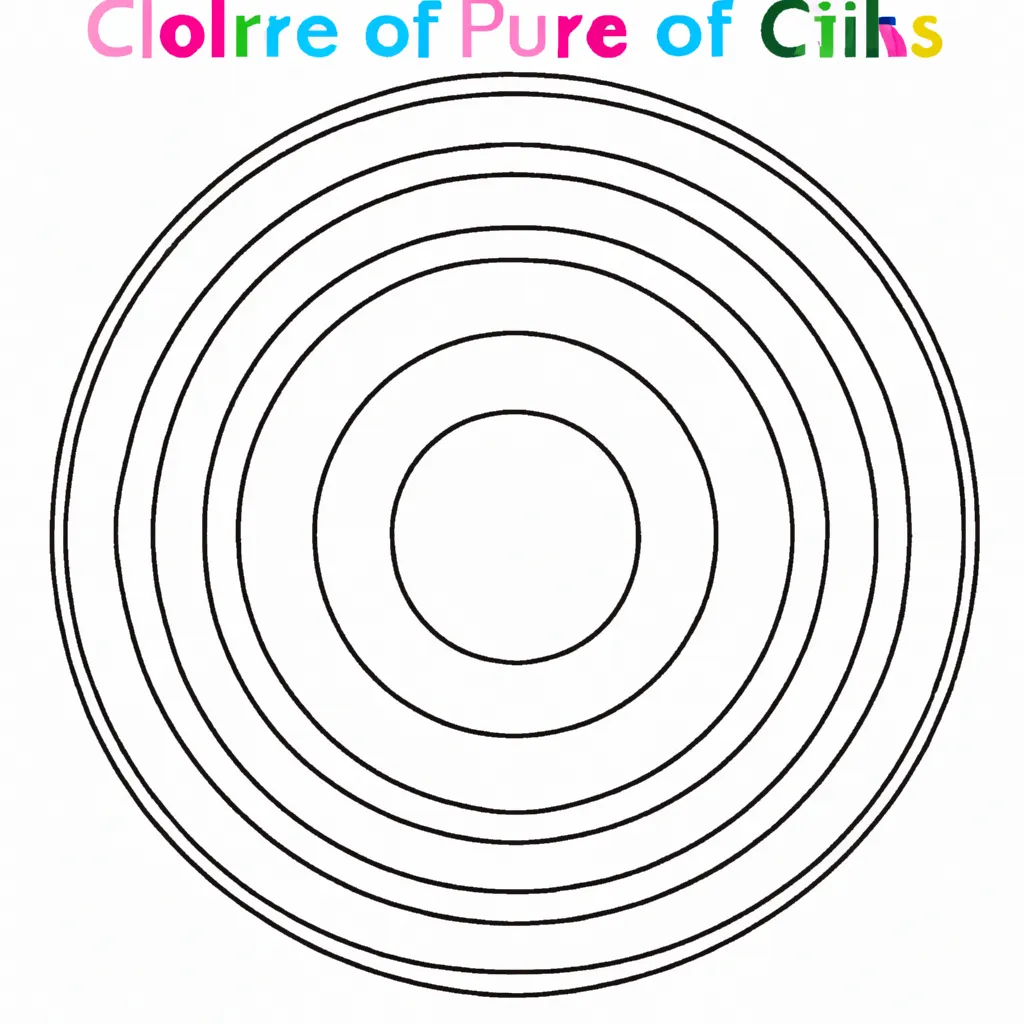 Desenhar um Círculo Perfeito: Desenhos para Imprimir e Colorir